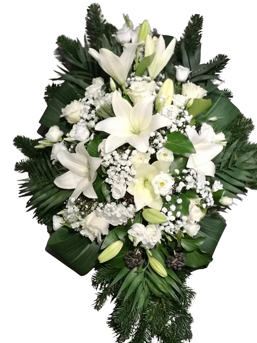 GERBE MURALE – Élégance Florale – Référence: RDF-N151 – Reine Des Fleurs